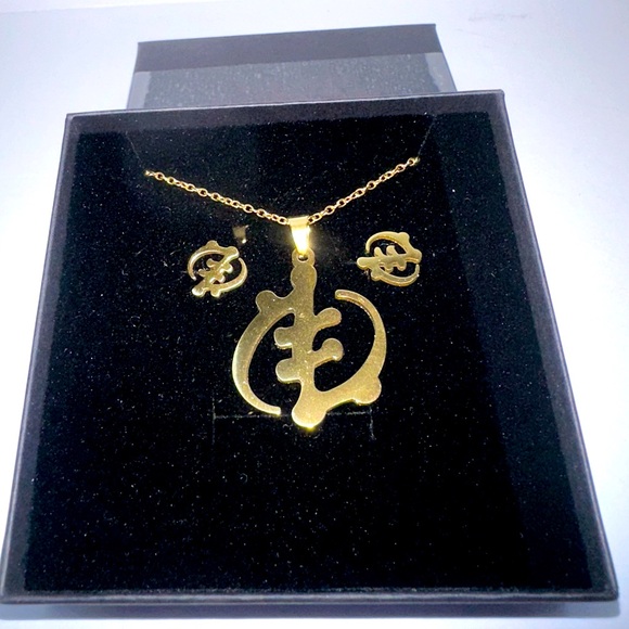 Ancestry Fashions | Jewelry | Gye Nyame Except For God Symbol Of The ...